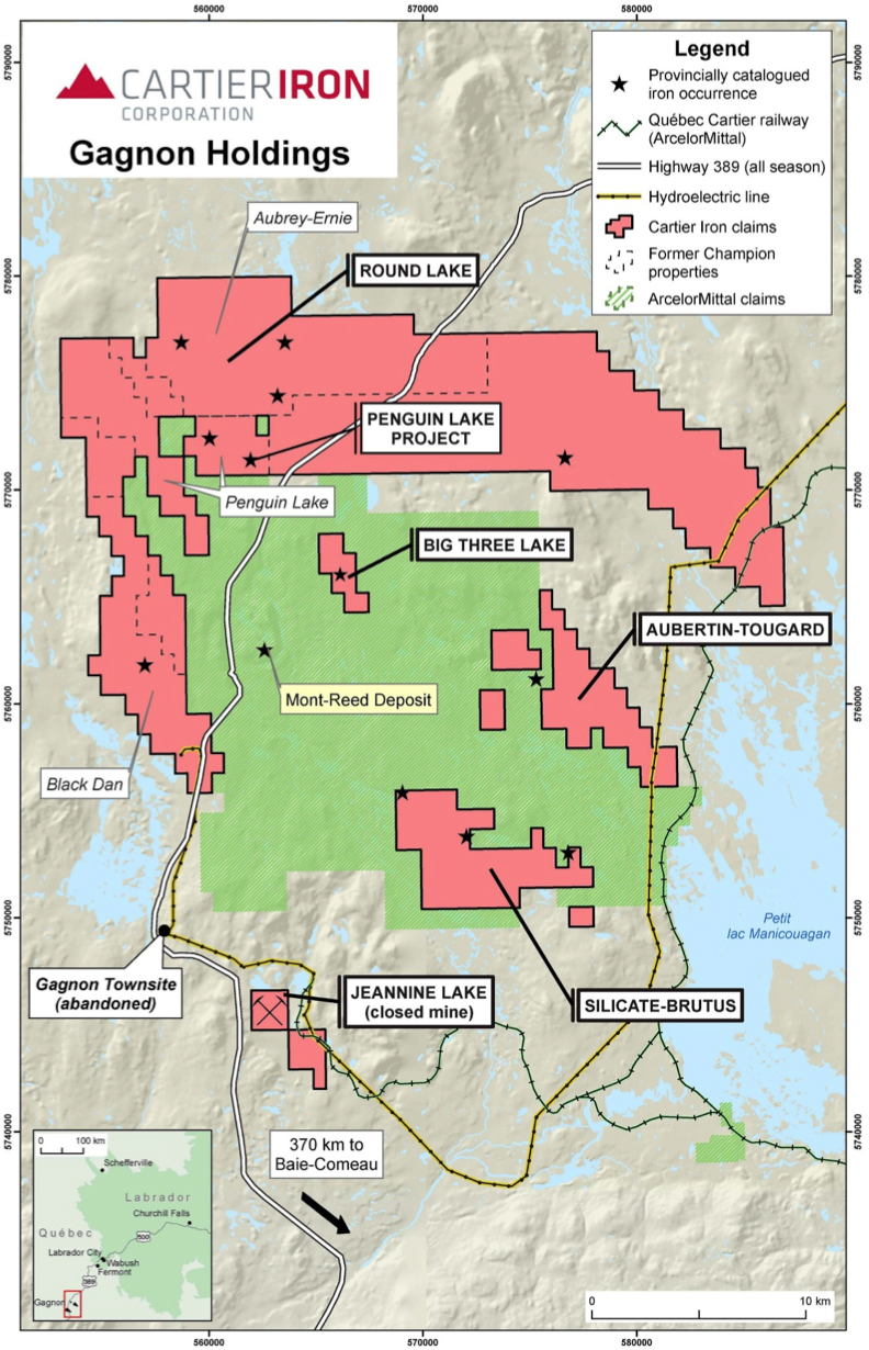 Cartier Iron announces maiden resource estimate at its Penguin Lake ...