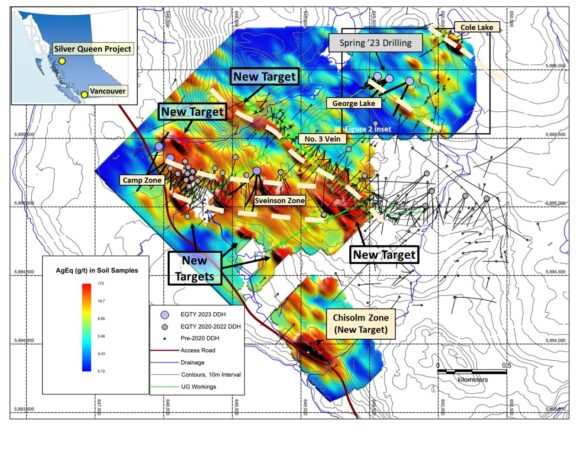 Equity Metals releases outcrop sampling results at Cole Lake, Silver ...