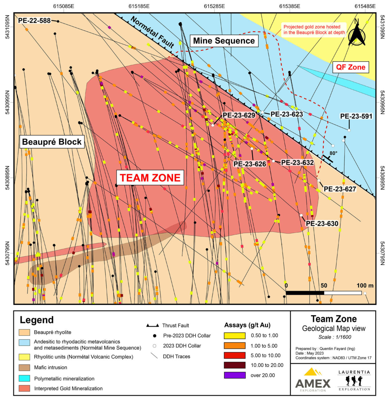 Report: Amex Exploration expands Team Zone by quite a bit – Caesars Report