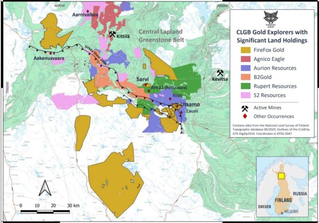 Firefox Gold starts drilling Mustajarvi and Jeesio gold project ...