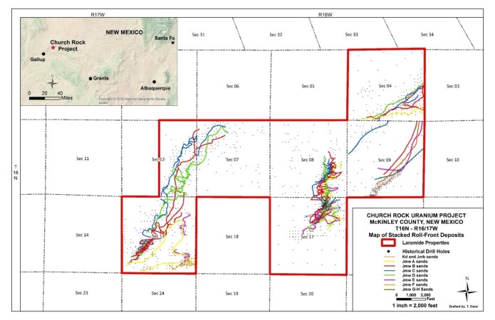 Laramide Resources releases Church Rock resource estimate – Caesars Report