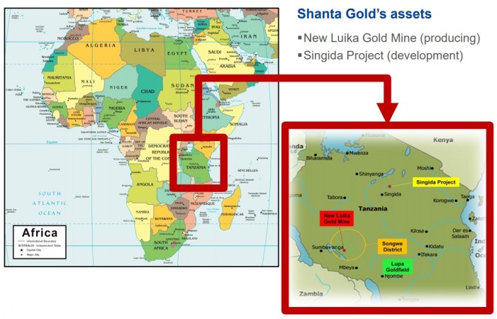 Shanta Gold updates the Singida mine plan, using optimistic assumptions ...