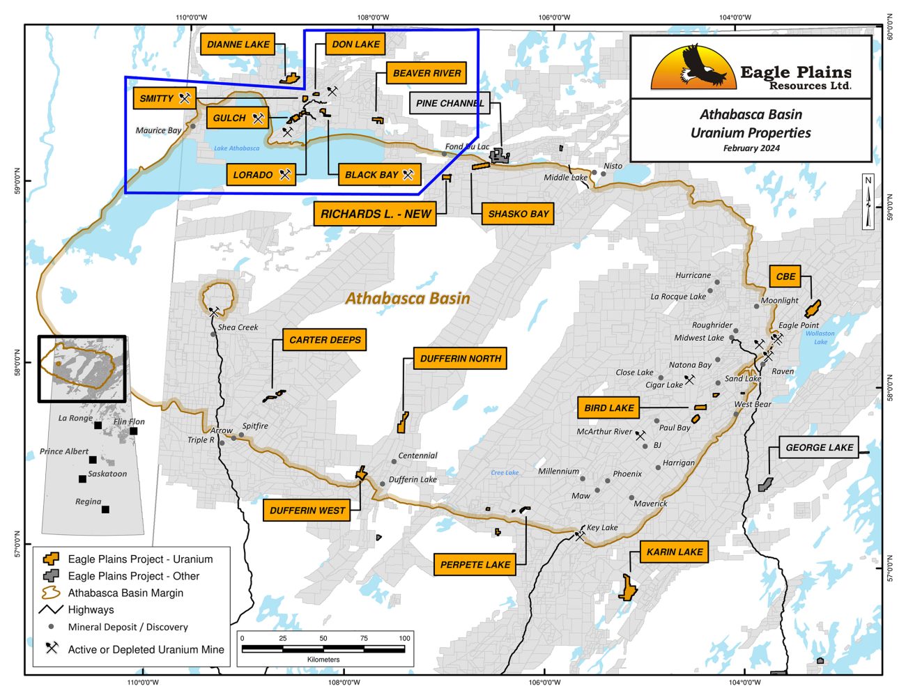 Report: Eagle Plains Resources — Eighteen overlooked uranium projects ...